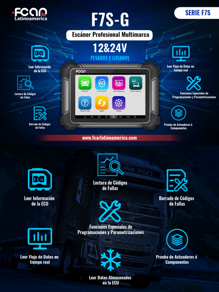 Ficha Tecnica F7S G Fcar Latino - Compressed | PDF | Bluetooth | Vehículos terrestres