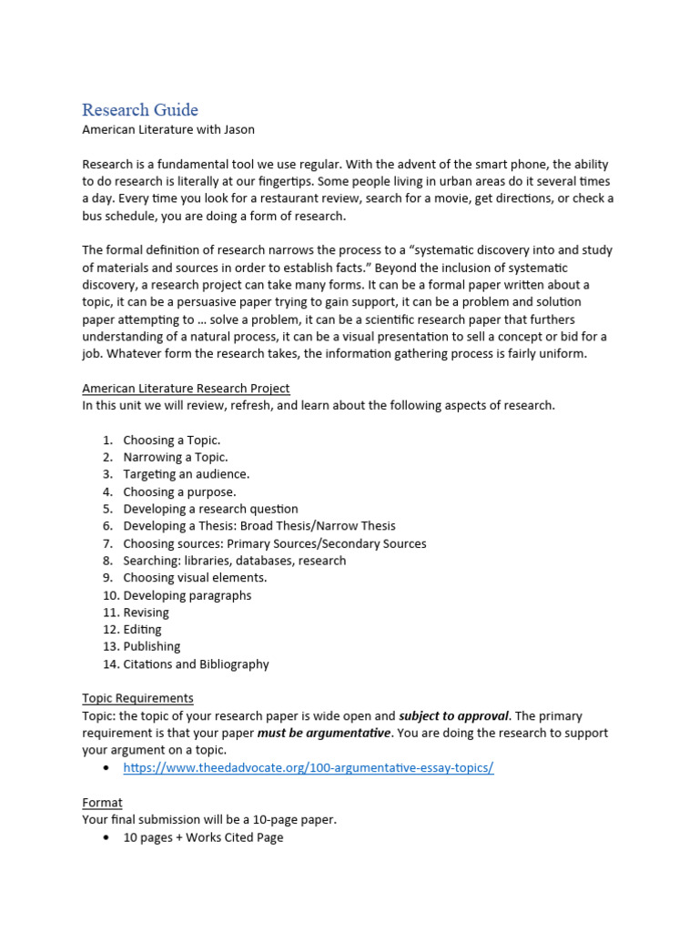 0 Research Guide - 2 | PDF | Directory (Computing) | Information Science