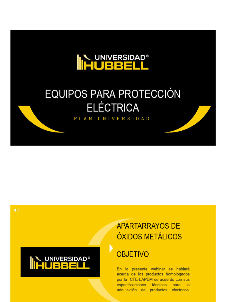 Hubbell University Unidad 4 | PDF | voltaje | Ingenieria Eléctrica