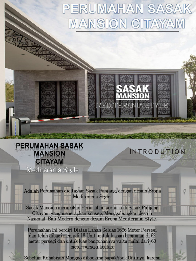 E - Brosur Sasak Mansion 2024 | PDF