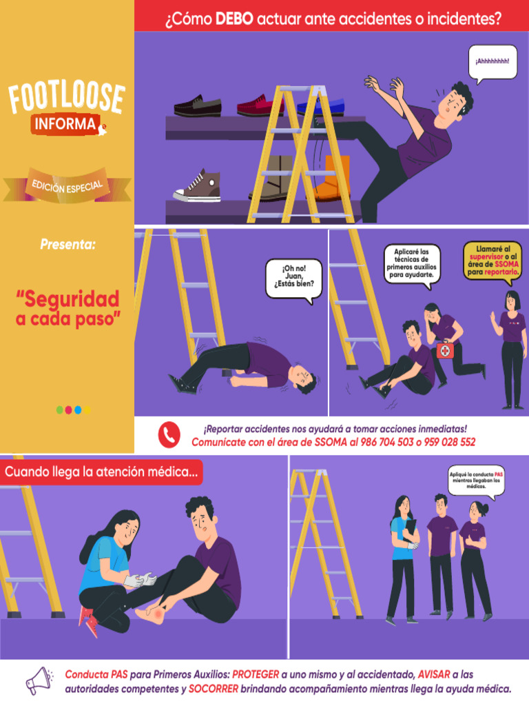 Comic Seguridad A Cada Paso | PDF