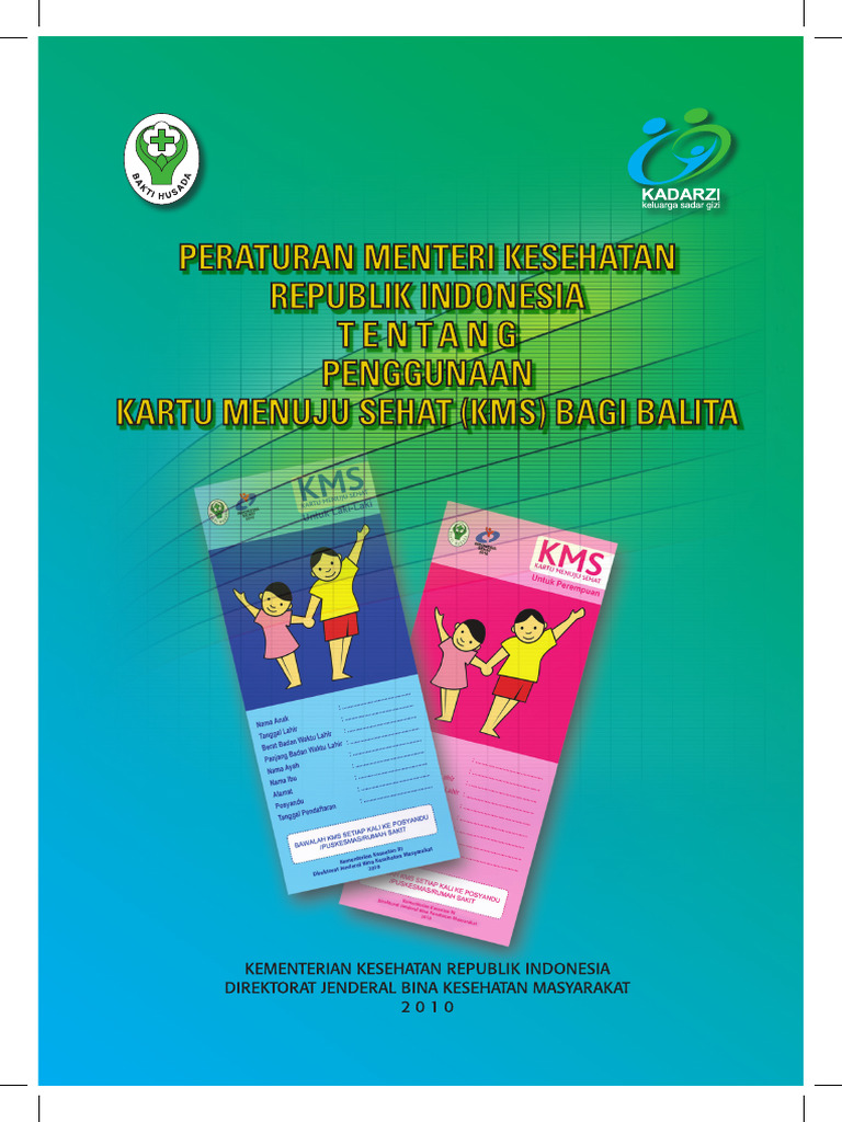 Pedoman Penggunaan KMS - SK Menkes | PDF