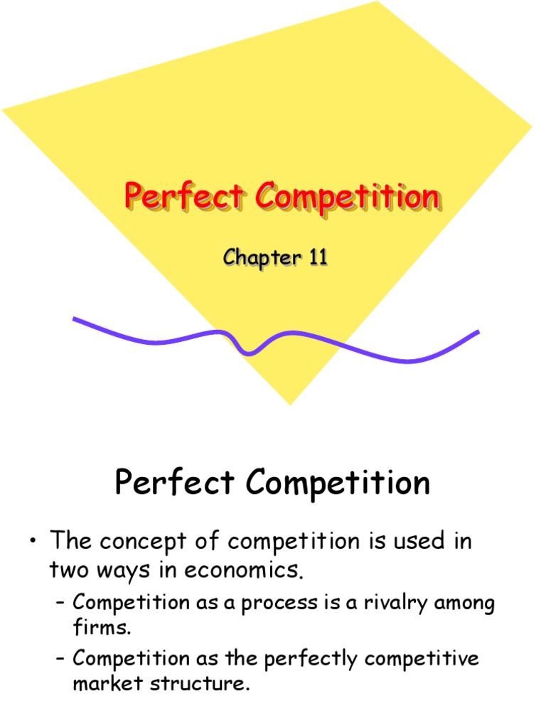 Colander Ch11 Perfect Competition | PDF | Business