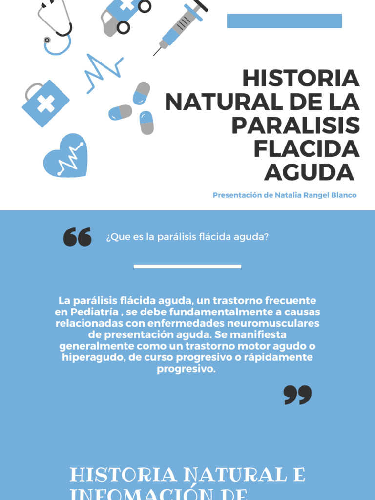 Parálisis Flácida Agua - Natala Rangel | PDF | Microbiología ...