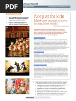 Puppet Show Planning Workbook | PDF | Puppetry | Entertainment