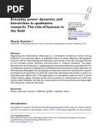 Researcher Positionality Guide | PDF | Epistemology | Career & Growth