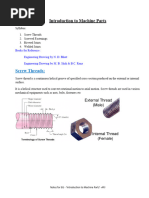 Types and Standards of Threading | PDF | Screw | Nut (Hardware)