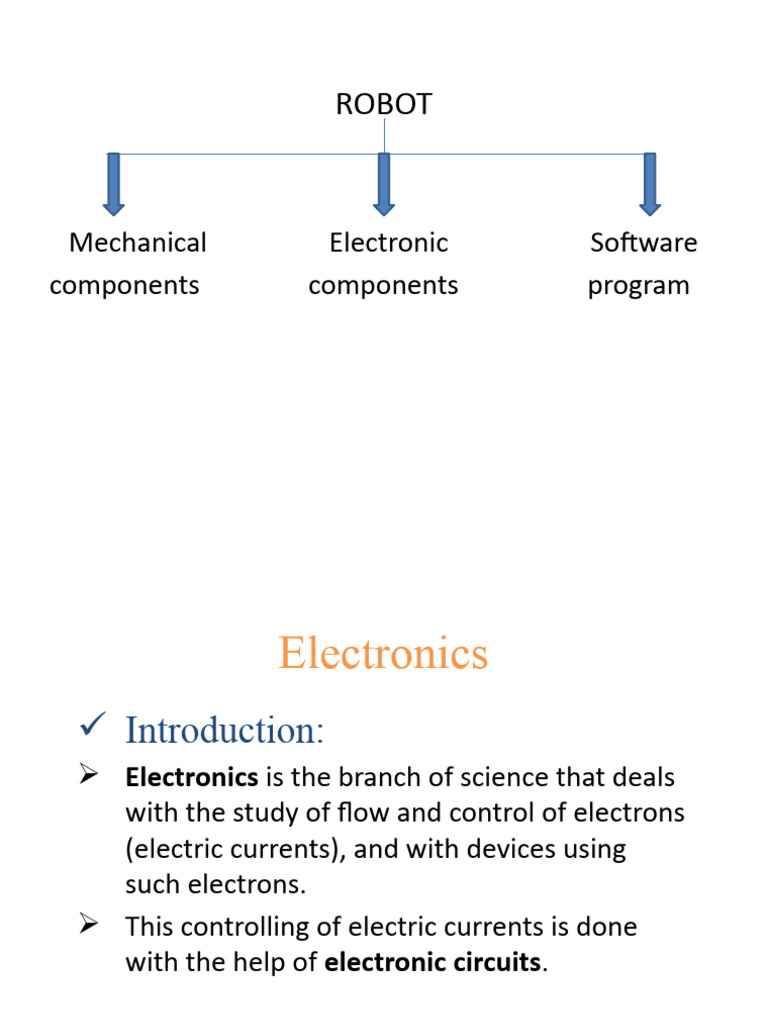 Basics of Electronics | PDF | Electronic Component | Passivity (Engineering)