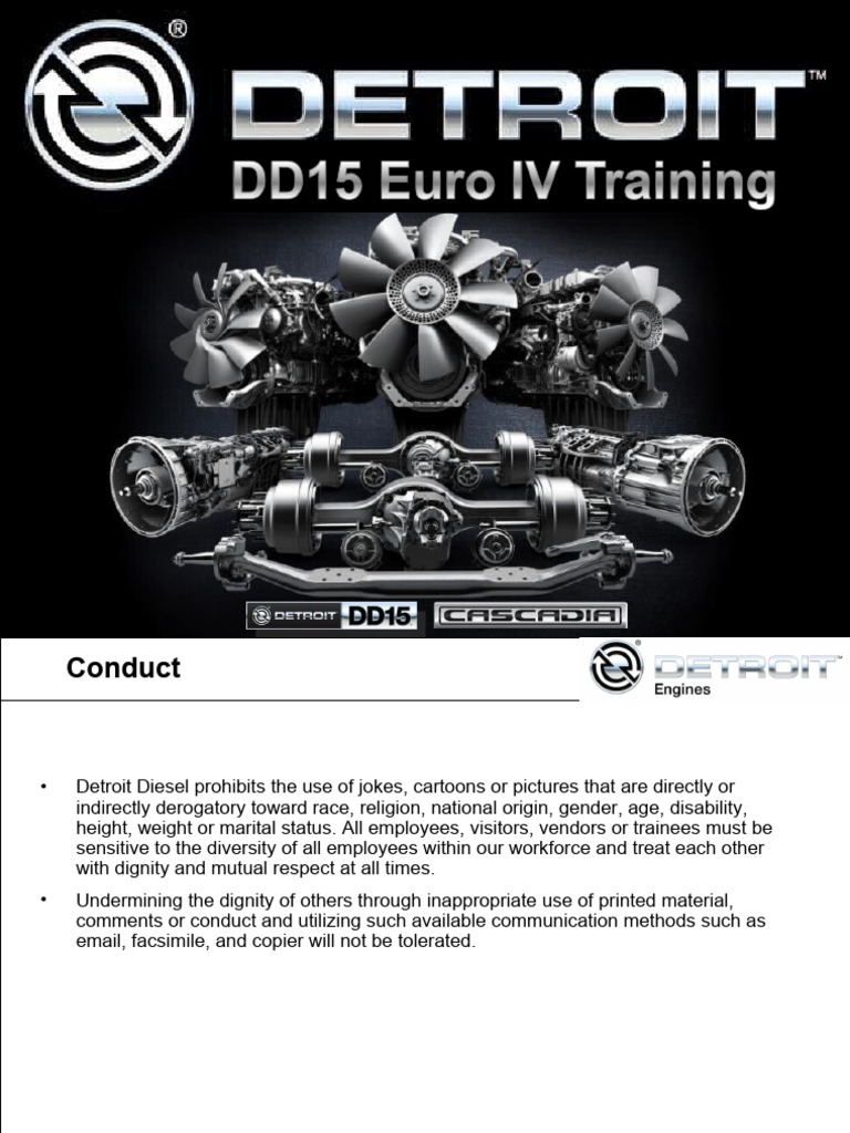 DD15 Master Training Rev2Mexico | PDF | Turbocharger | Valve