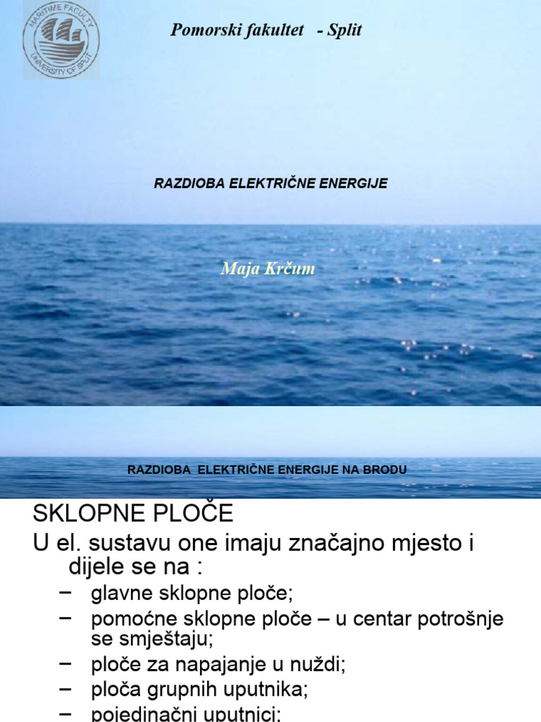 Struja Ks Raz. Sklop Op | PDF