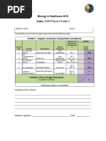 Class 10 Science Portfolio Overview | PDF | Redox | Chemistry