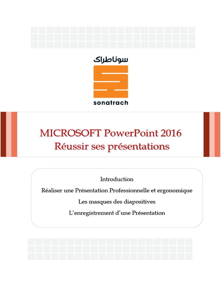 Cours PowerPoint 2016 | PDF | Microsoft Powerpoint | Microsoft