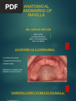Complete Denture Anatomical Landmarks | PDF | Dentures | Lip