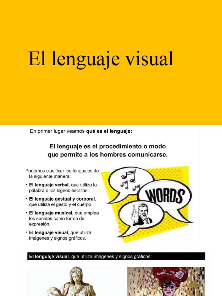 Elementos y funciones del lenguaje visual | PDF | Comunicación | Imagen
