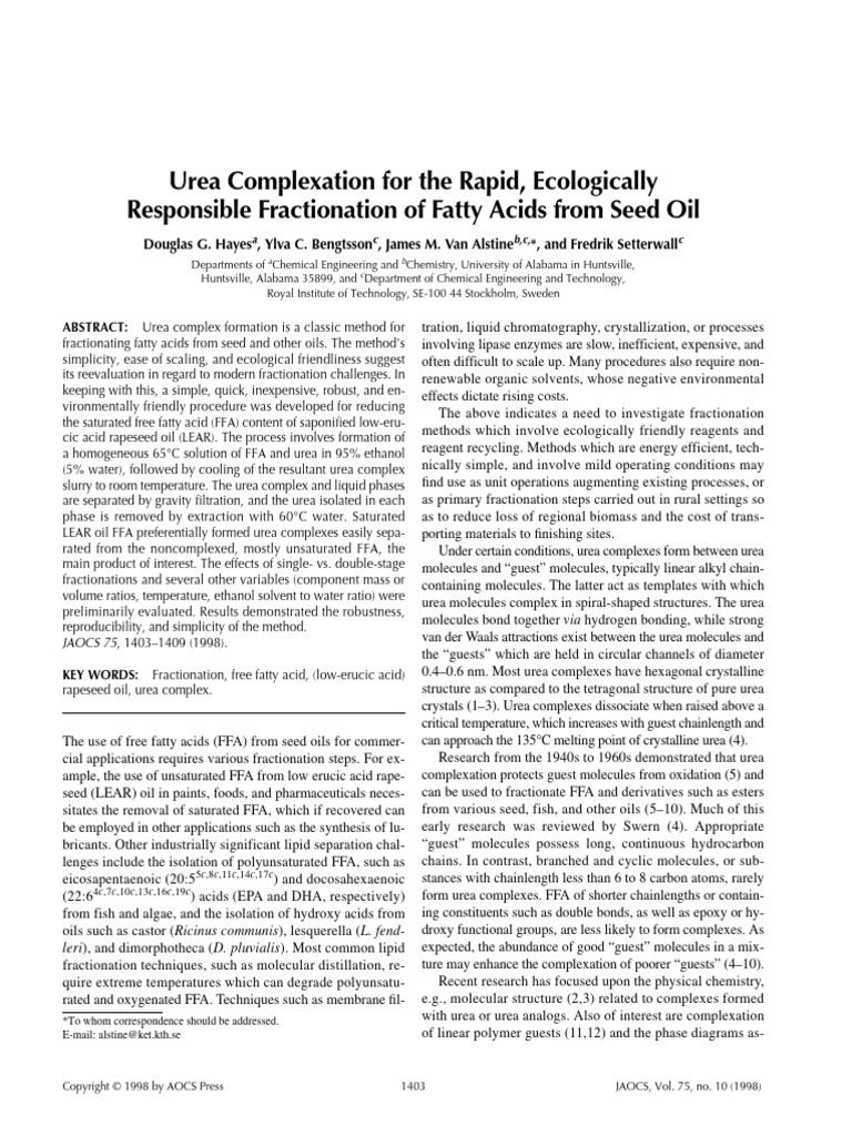 Urea | Download Free PDF | Urea | Water