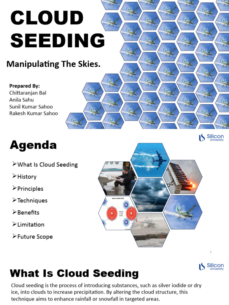 Cloud Seeding: Techniques and Benefits | PDF | Cloud | Precipitation
