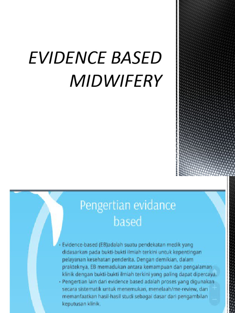 Evidence Based Midwifery | PDF