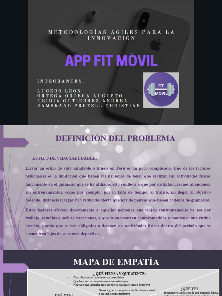 Evaluacion Final - App Fit Móvil | Descargar gratis PDF | Aplicación movil | Aptitud física
