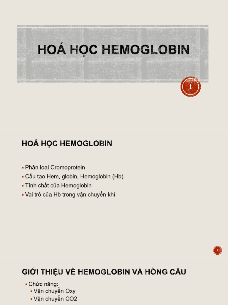 Hemoglobin | PDF