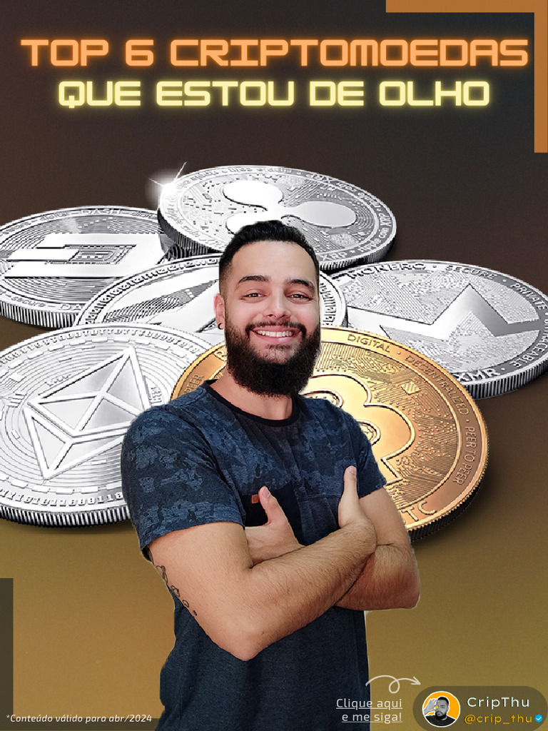 Top+6+Criptoativos | PDF | Bitcoin | Criptomoeda