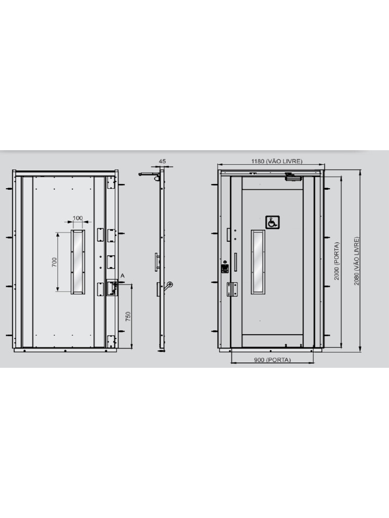 Porta Manual - Especificações e Imagens Ilustrativas Ota | PDF