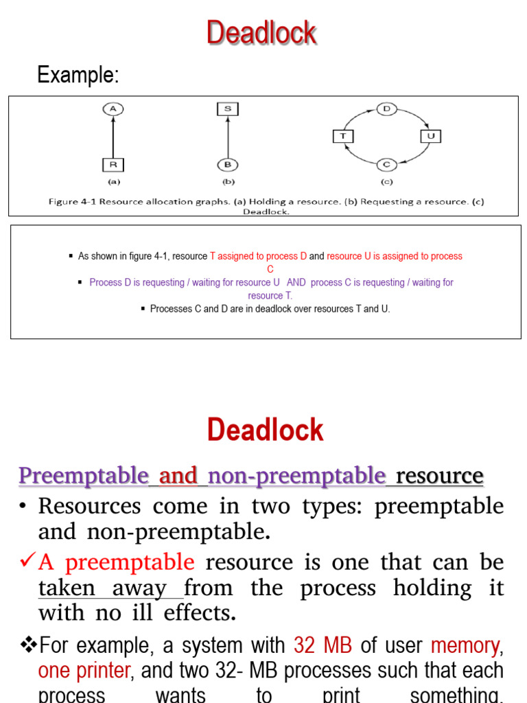 Deadlock Print 5 | PDF | Software Engineering | Computing