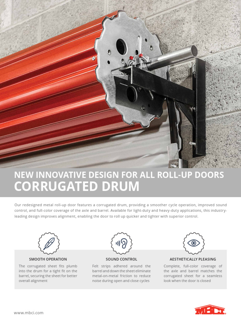 MBCI Corrugated Drum | PDF | Door | Vehicles