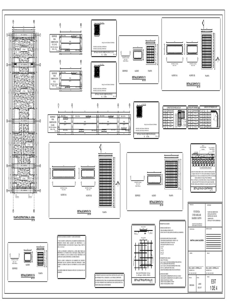 Plano Estructural | PDF