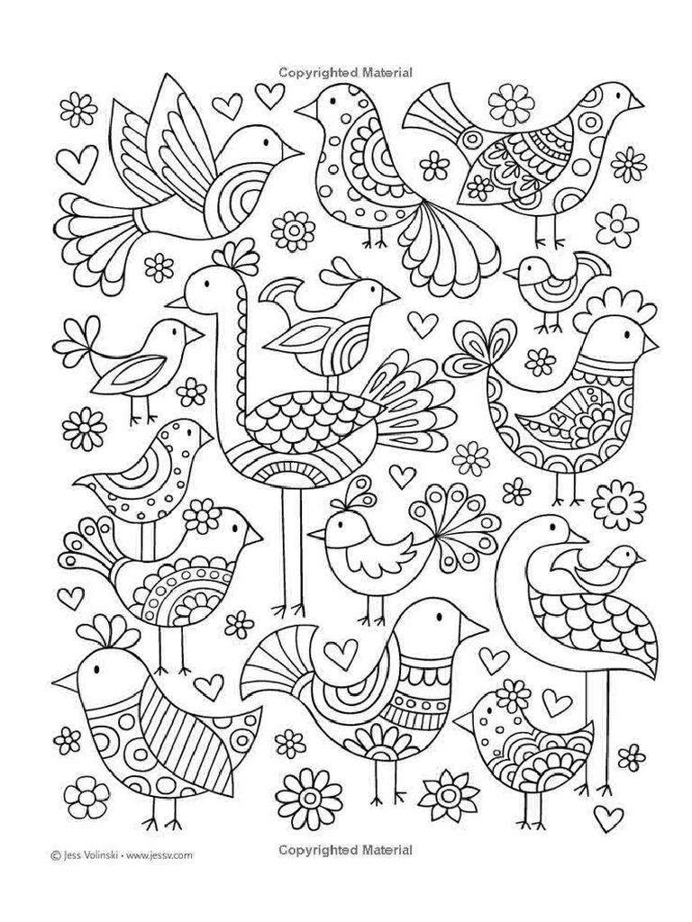 Coloring Pages and Digital Colouring Pages With Cover | PDF
