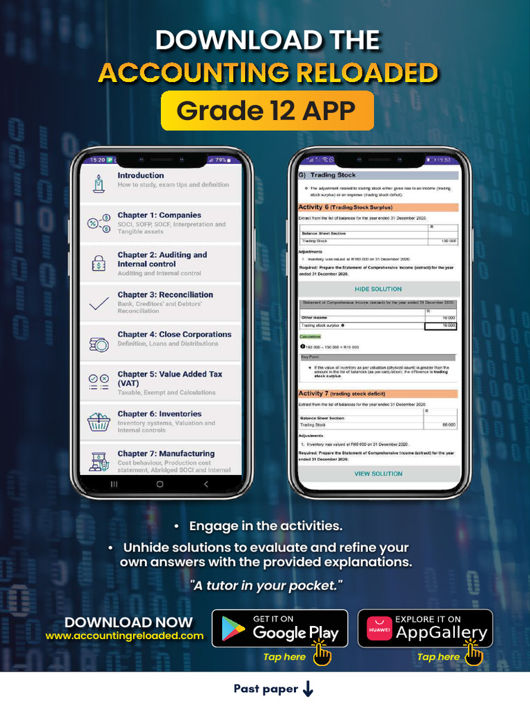 Grade 12 Income Statement Adjustments | PDF | Debits And Credits | Expense
