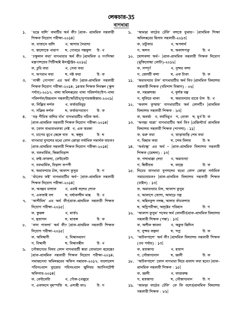 Lecture Sheet 35 For MCQ Batch | PDF | Oslo I Accord | Israeli–Palestinian Peace Process