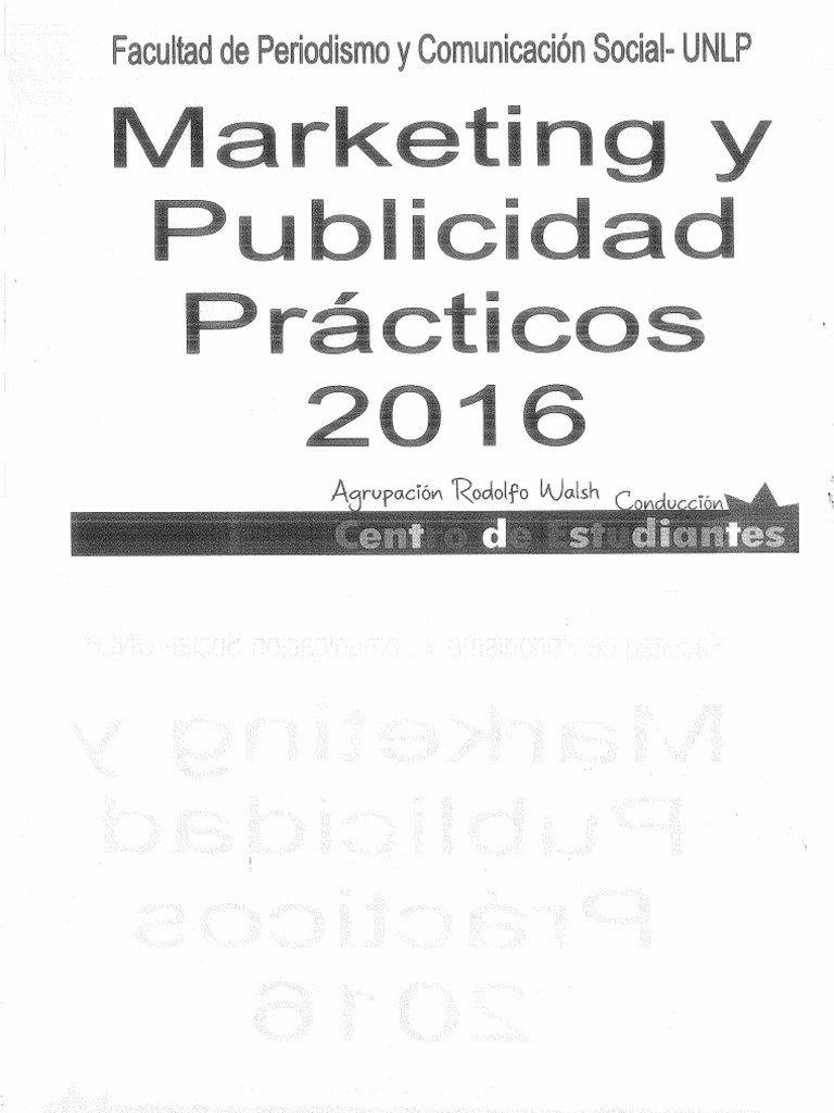 Cuadernillo Marketing y Publicidad Práctico | PDF
