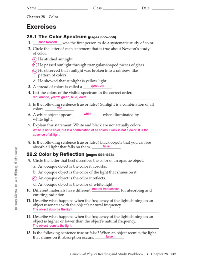 Chapter 28 Color | PDF | Color | Magenta