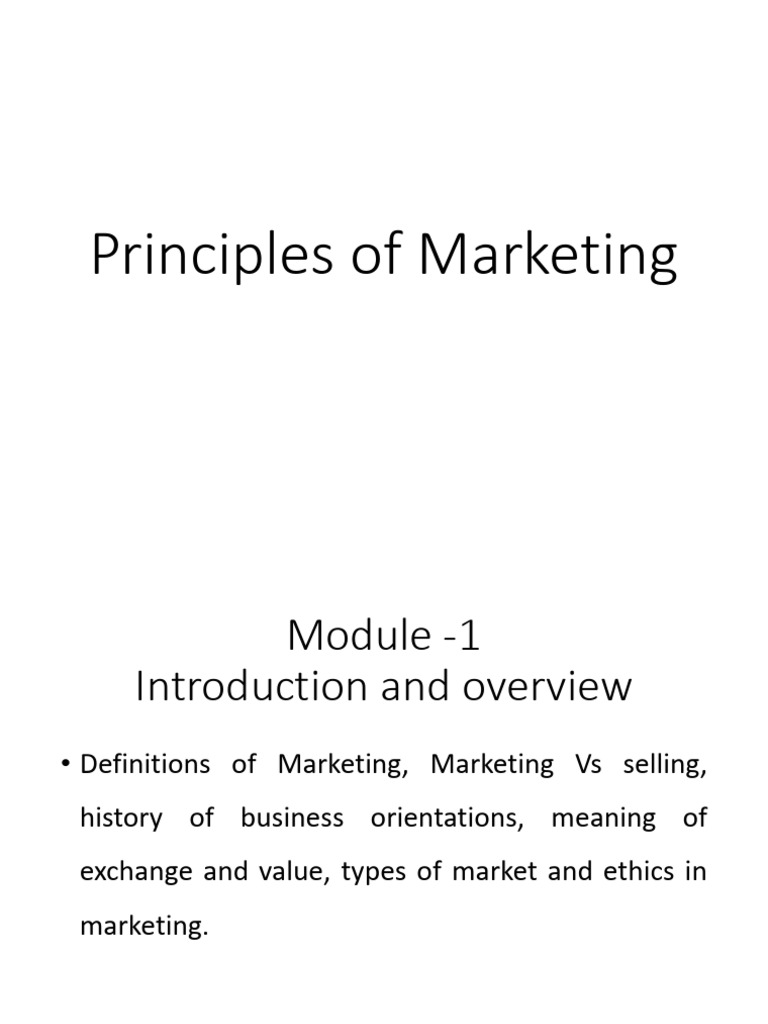 PM 01 | Download Free PDF | Marketing | Market (Economics)