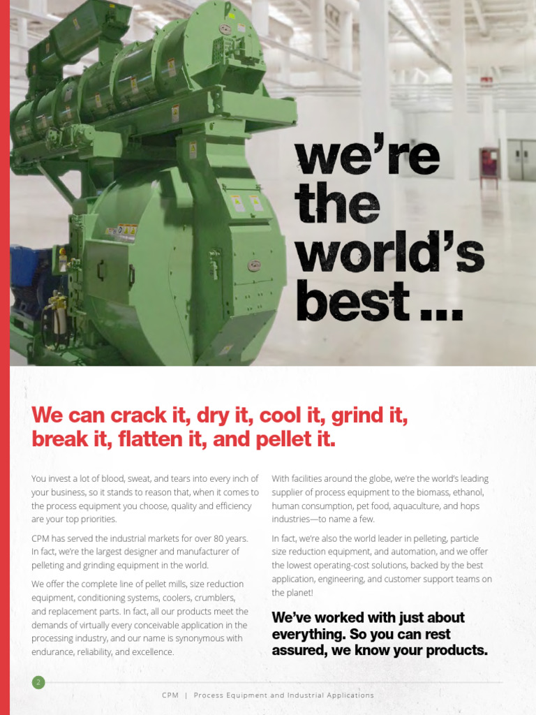 CPM Industrial Brochure 12pg FINAL Web | PDF | Efficient Energy Use ...