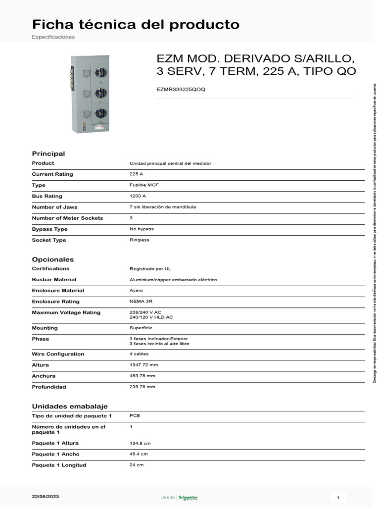 EZM Meter-Pak - EZMR333225QOQ | PDF