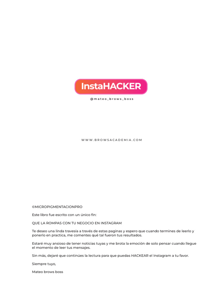 Instahacker Ultimo | PDF | Cliente | Red social