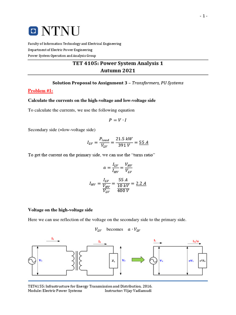 assignment 3 | PDF | Electric Power Distribution | Electric Power Transmission