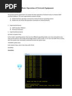 Huawei Cli Cheat Sheet | PDF | Computers