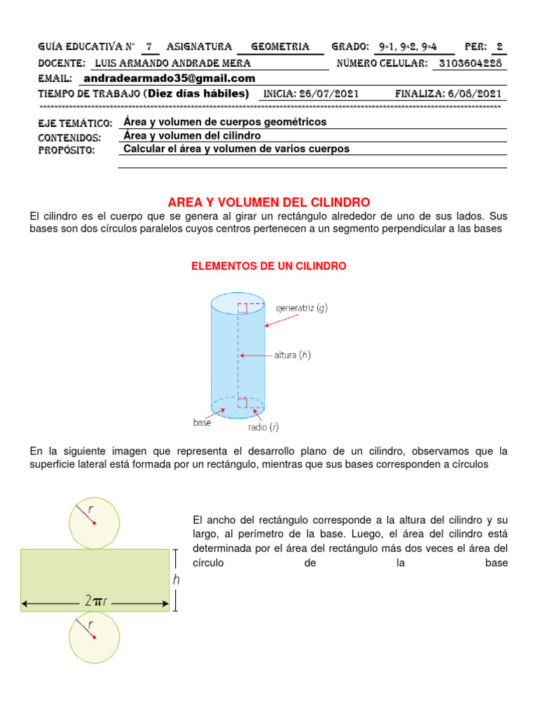 GUIA No 7 GEOMETRIA GRADO 9-1, 9-2, 9-4 | Descargar gratis PDF ...