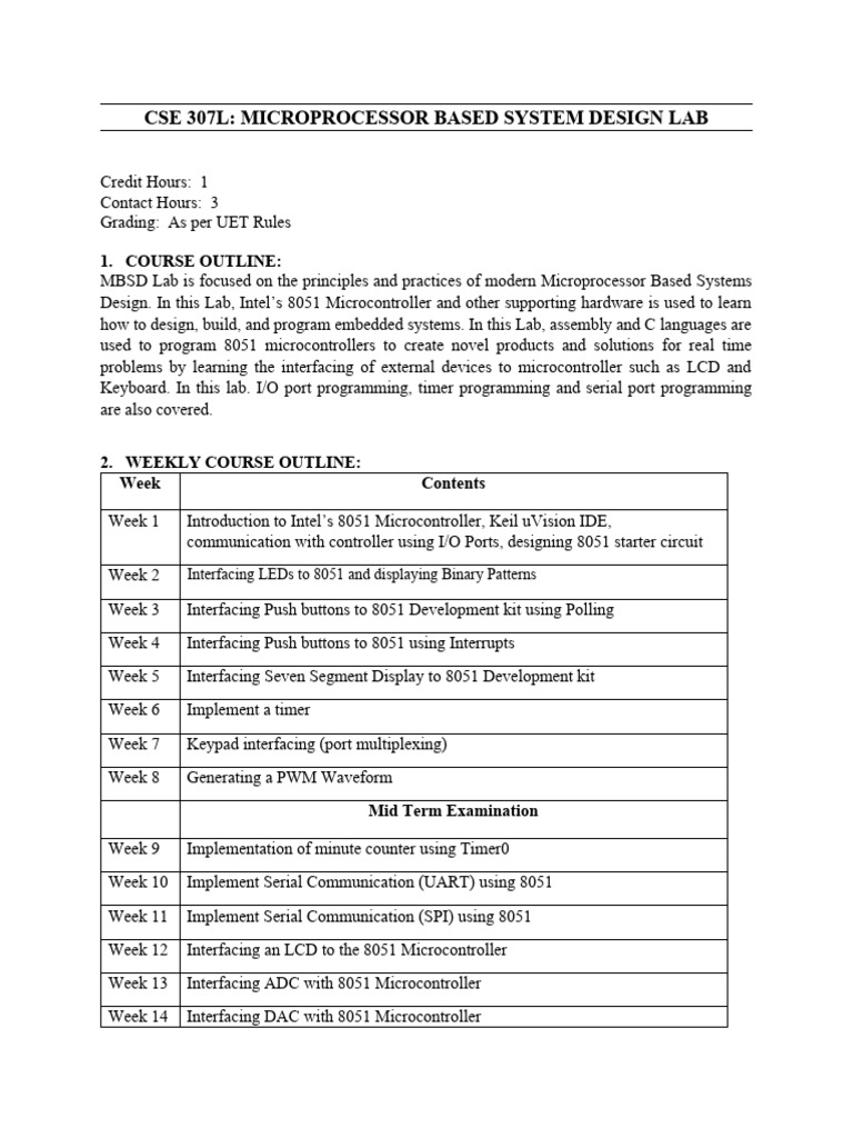 List of Experiments 2 | PDF | Microcontroller | Computer Hardware