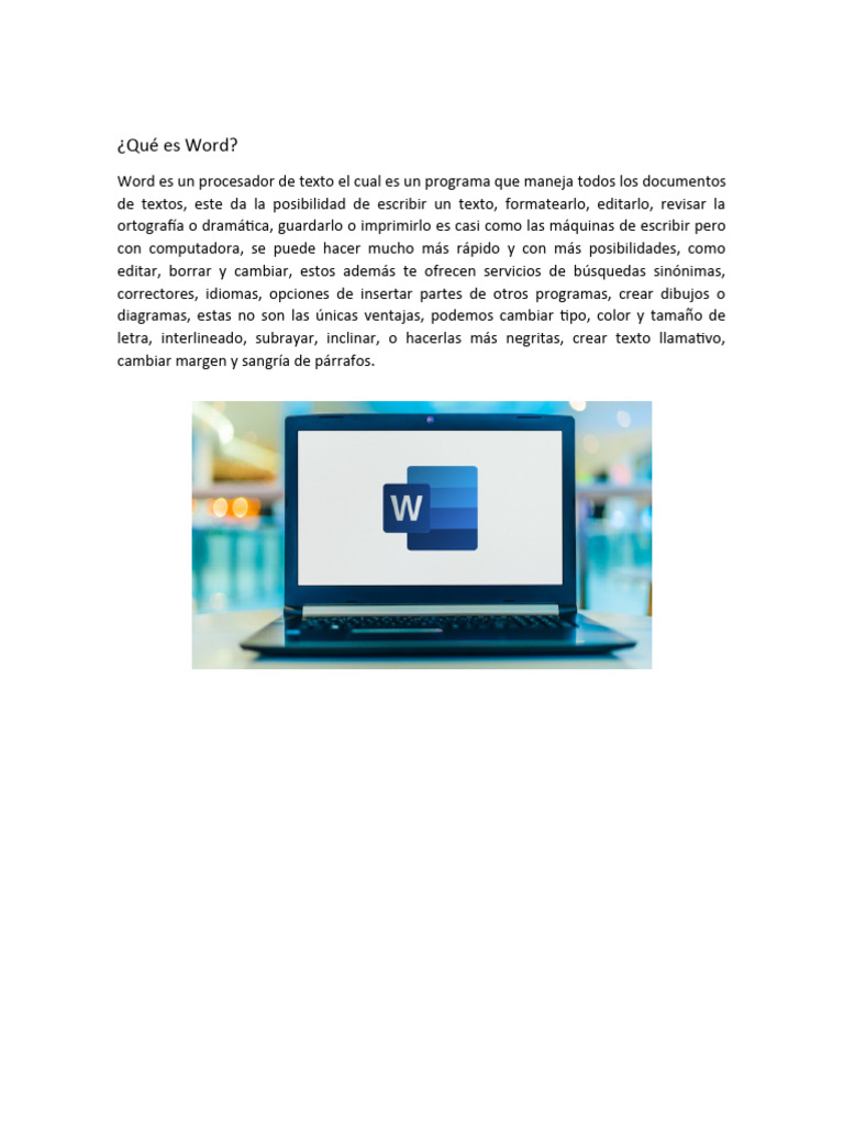 Que es Word | PDF