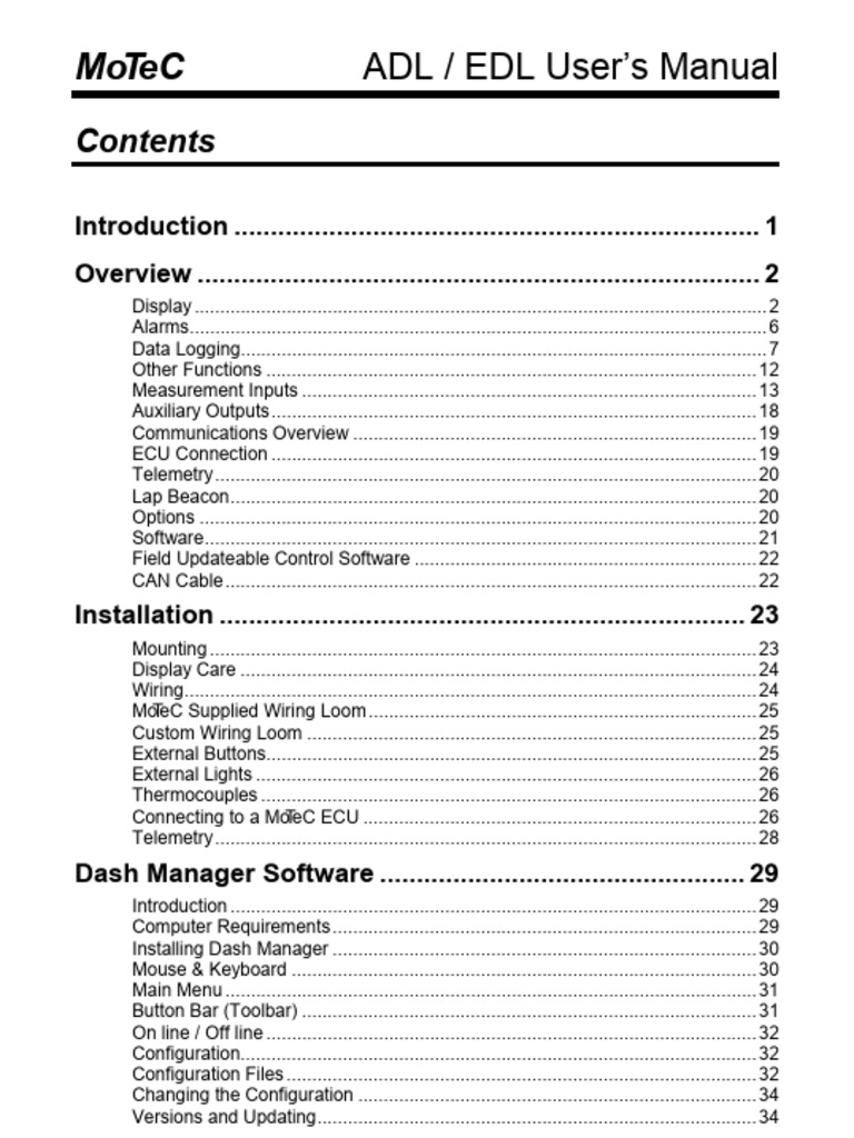 ADL Manual A5 | PDF | Electrical Connector | Electrical Resistance And ...