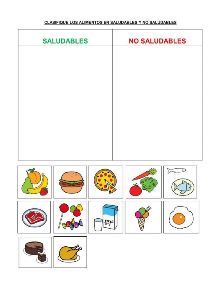 Comidas Saludables | PDF