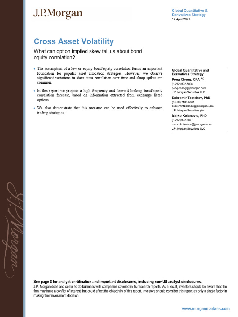 2021-04-19-JPMorgan-Cross Asset Volatility What Can Option Implied S ...