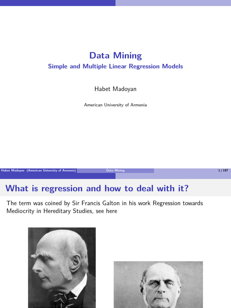 Linear Regression Models | Download Free PDF | Coefficient Of Determination | Errors And Residuals