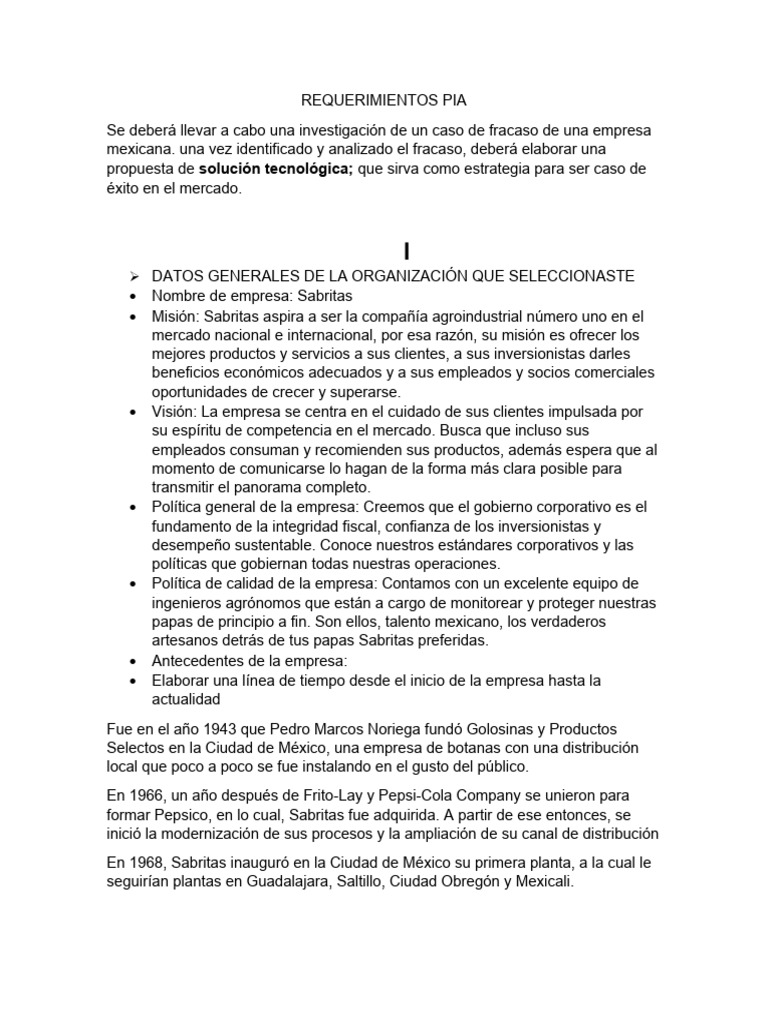 Borrador-PIA ATI | PDF | Marketing | Business