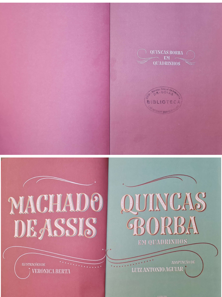 Quincas Borba em Quadrinhos | PDF