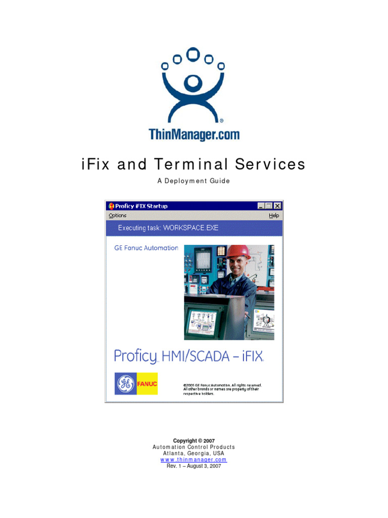 Ifix TSE Deployment | PDF | Remote Desktop Services | Scada