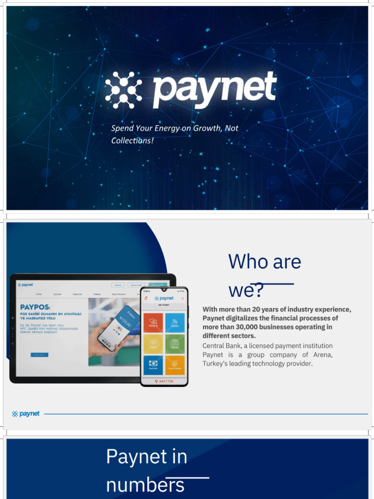 Eren Uludemir Gayrimenkul - Paynet Hizmet Teklifi (İngilizce) | PDF